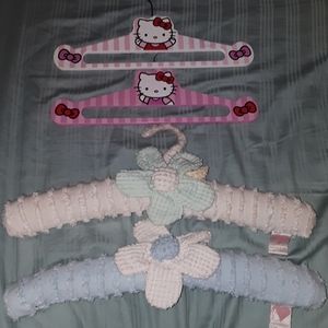 Accessories | Hello Kitty Flower Hangers For Kids | Poshmark